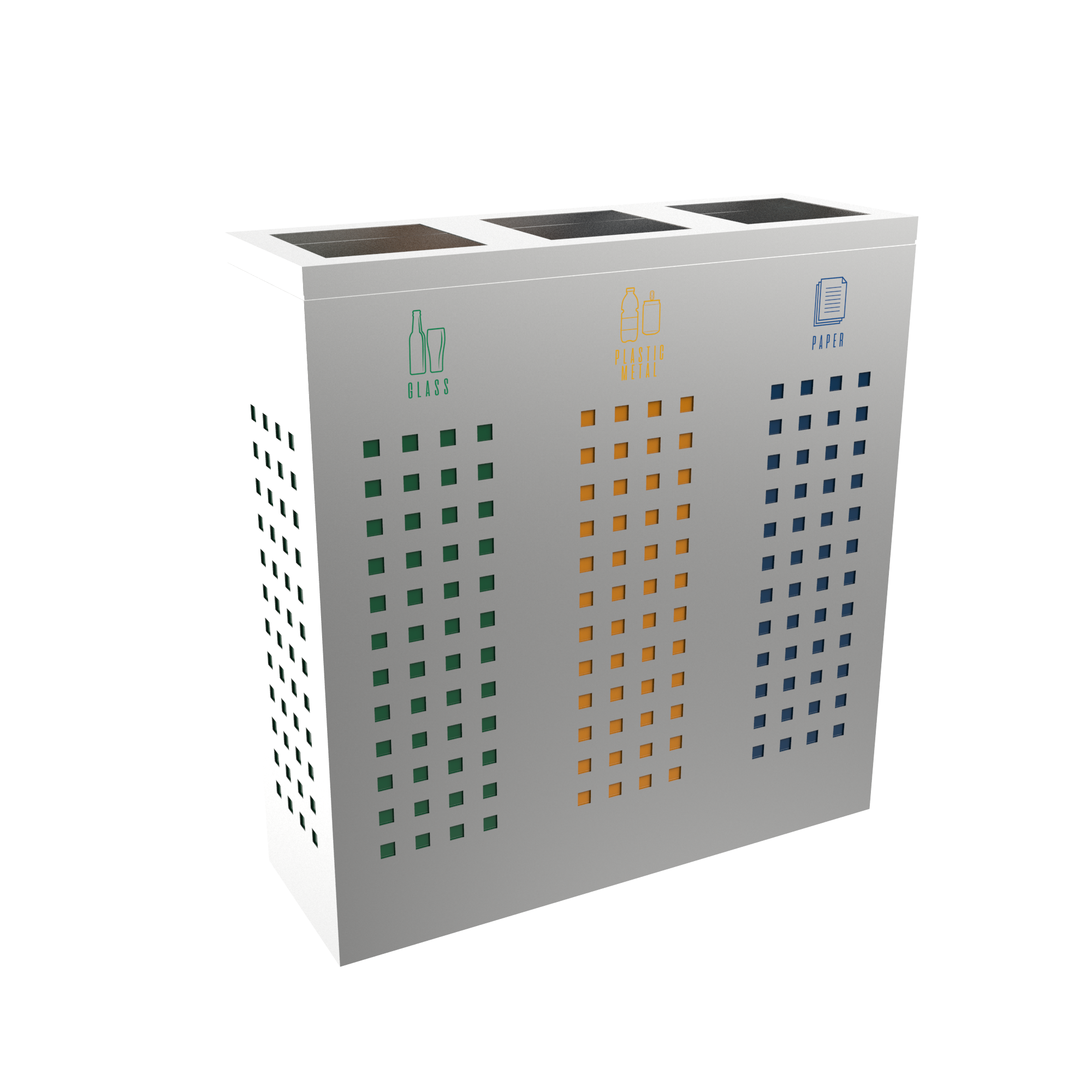 Modern design recycling bins - BINSIGNIA