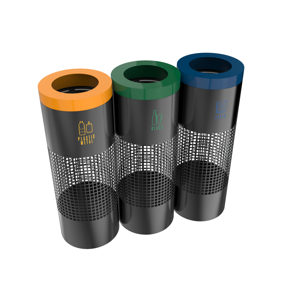 Modern design recycling bins - BINSIGNIA