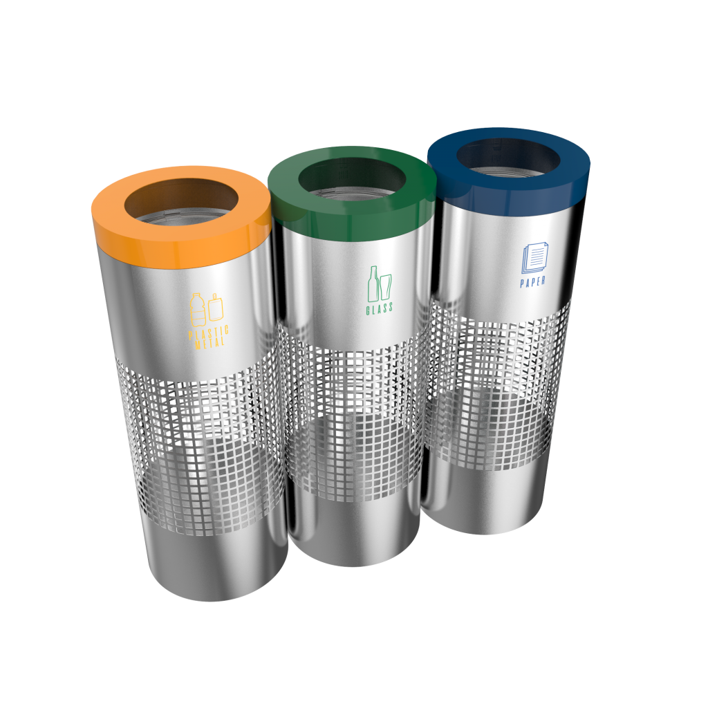 Modern design recycling bins - BINSIGNIA