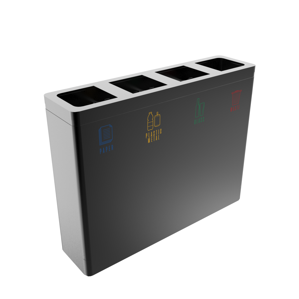 Modern design recycling bins - BINSIGNIA