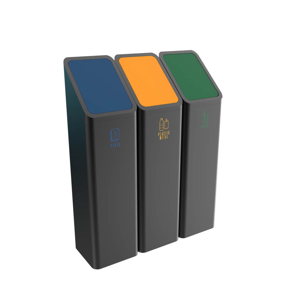 Modern design recycling bins - BINSIGNIA
