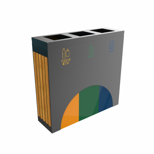 Modern design recycling bins - BINSIGNIA