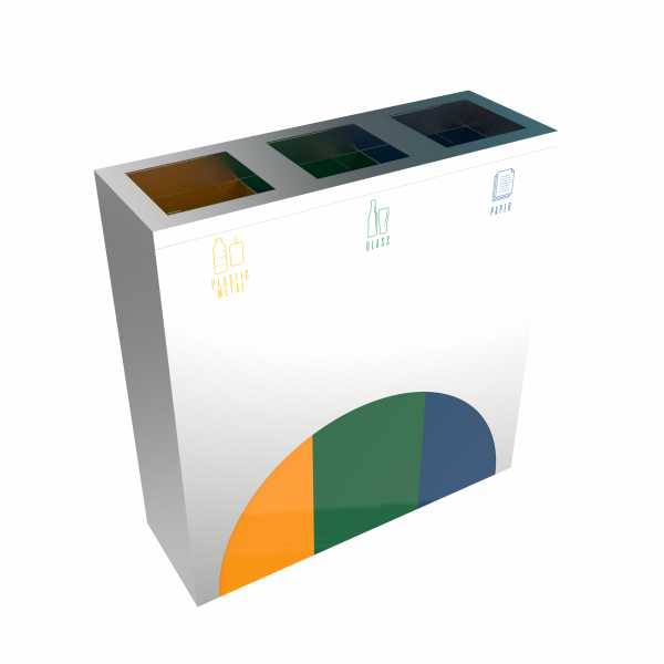 Modern design recycling bins - BINSIGNIA