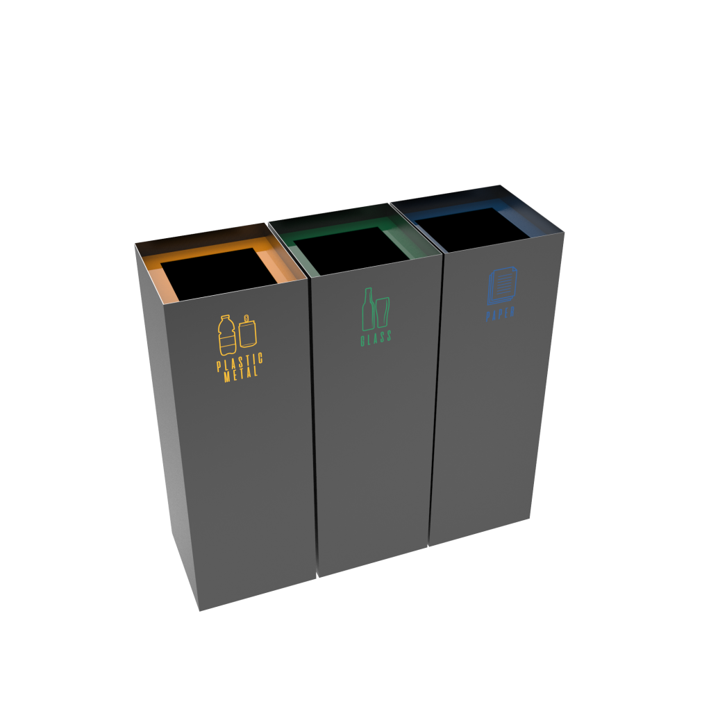 Modern design recycling bins - BINSIGNIA