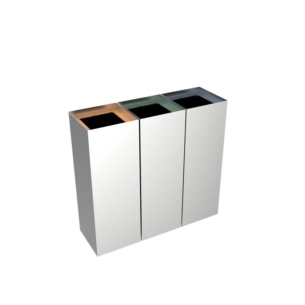 Modern design recycling bins - BINSIGNIA