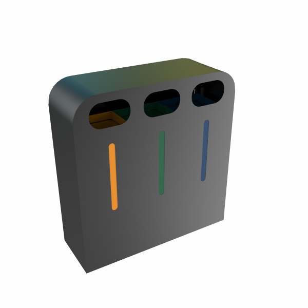 Modern design recycling bins - BINSIGNIA