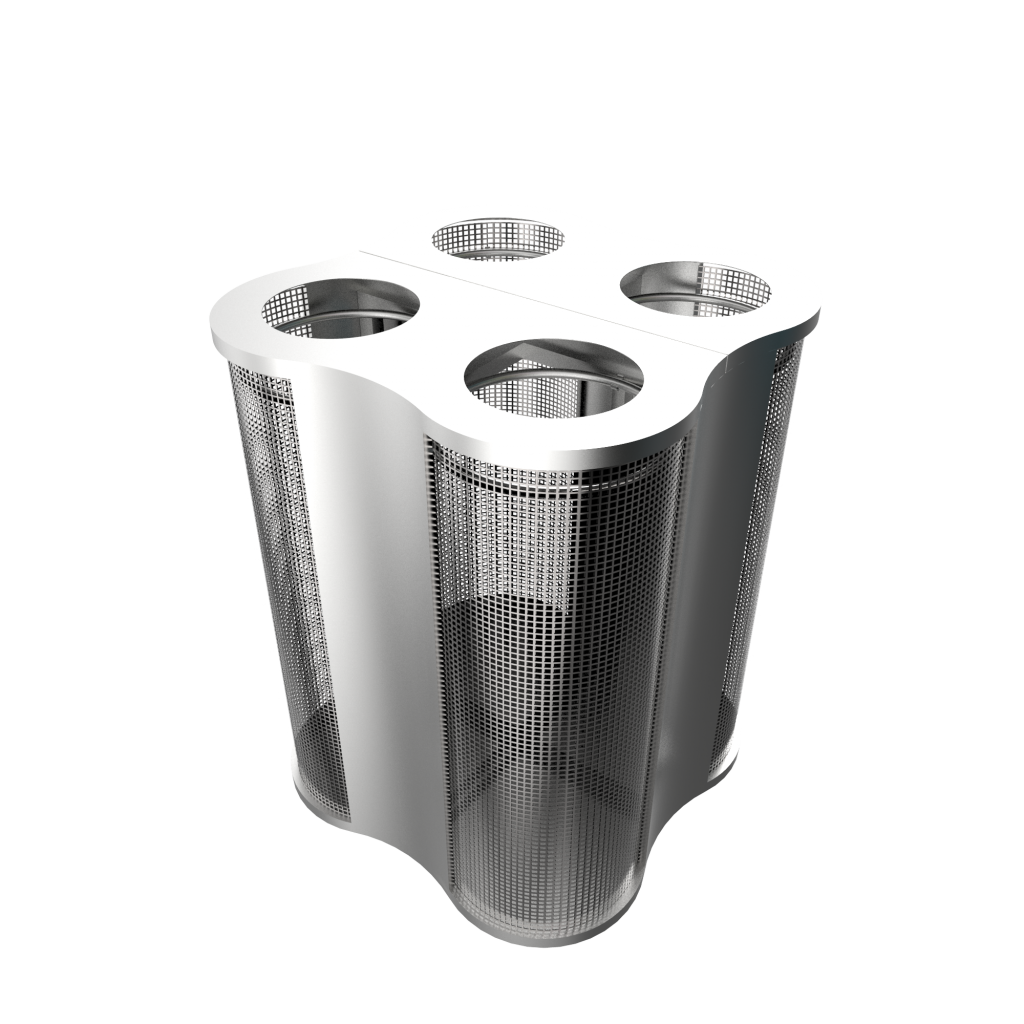 Modern design recycling bins - BINSIGNIA