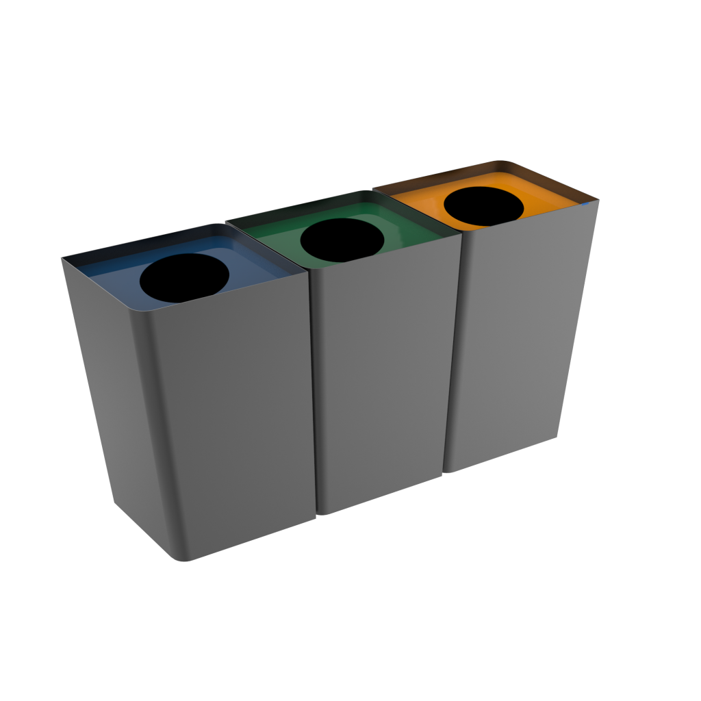 Modern design recycling bins - BINSIGNIA