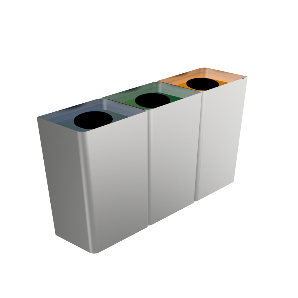 Modern design recycling bins - BINSIGNIA