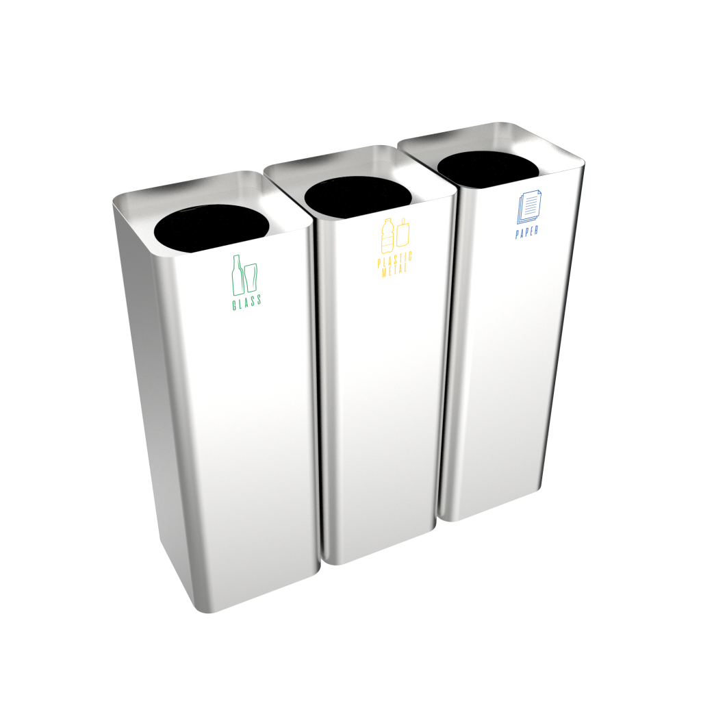 Modern design recycling bins - BINSIGNIA