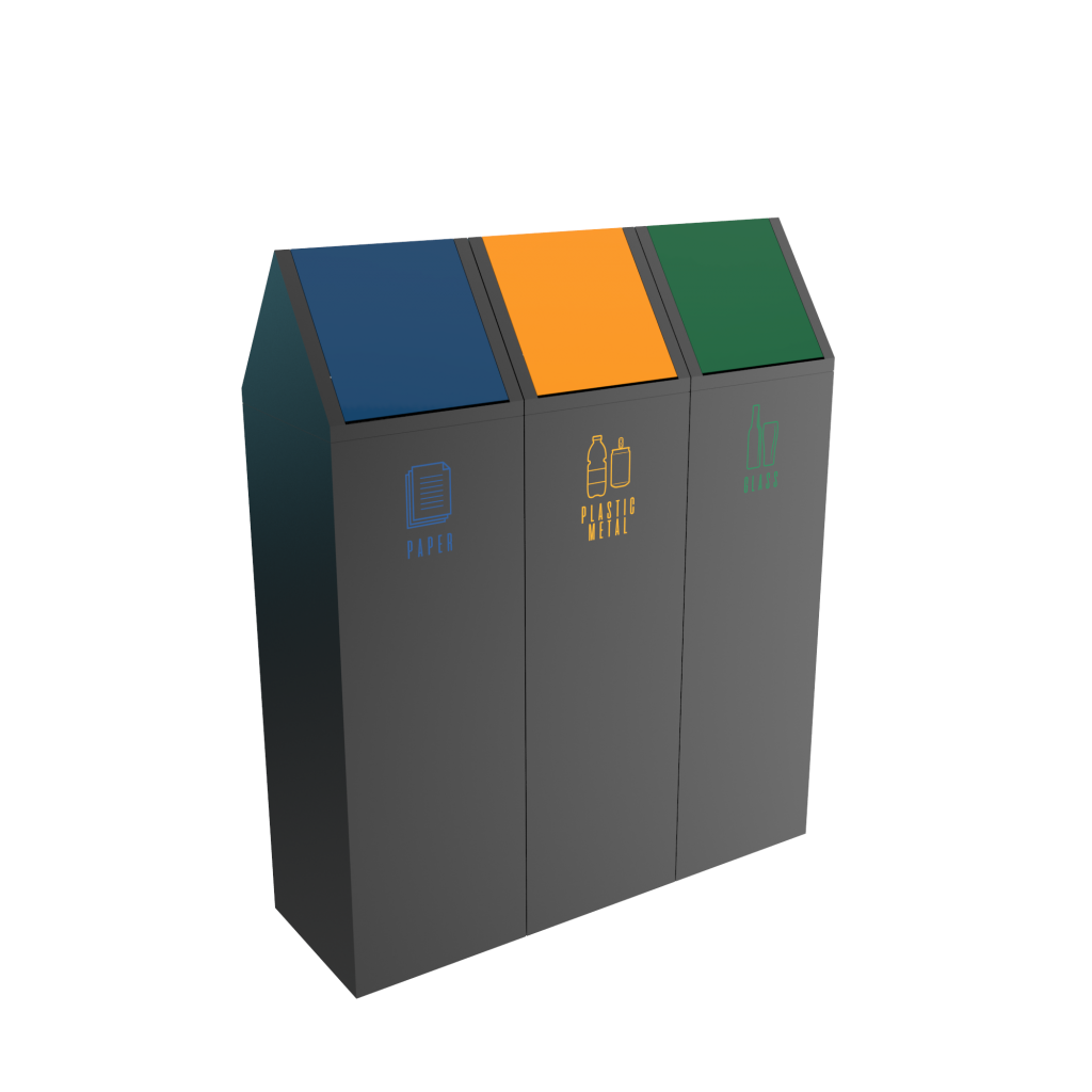 Modern design recycling bins - BINSIGNIA