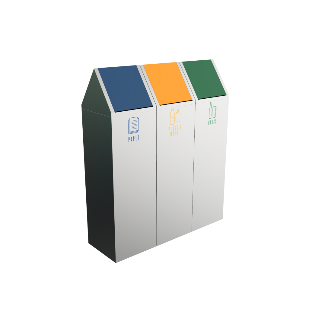 Modern design recycling bins - BINSIGNIA