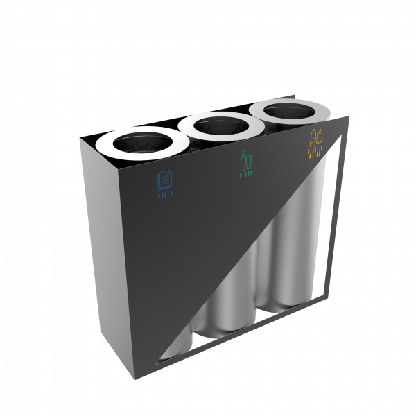 Modern design recycling bins - BINSIGNIA