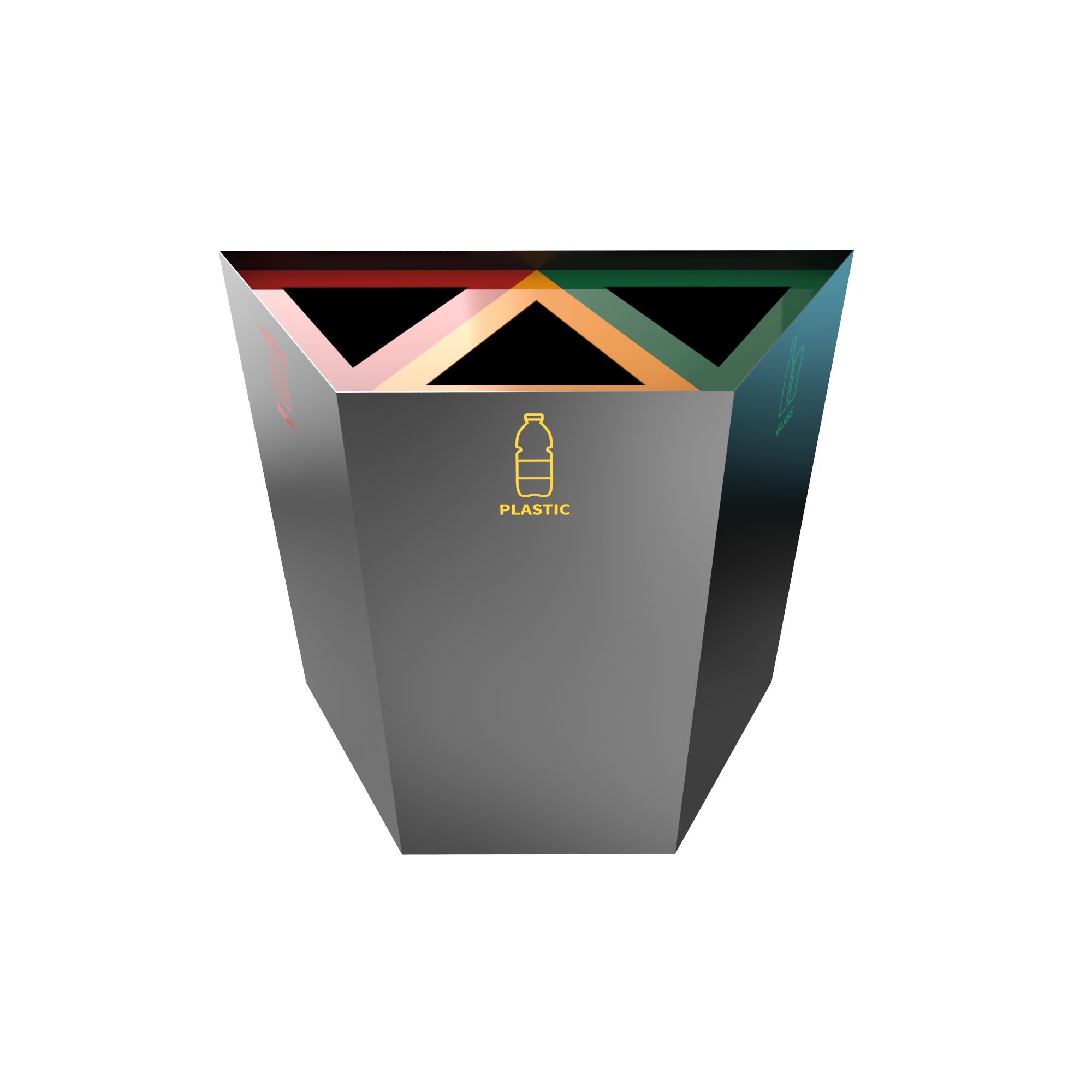 Modern design recycling bins - BINSIGNIA