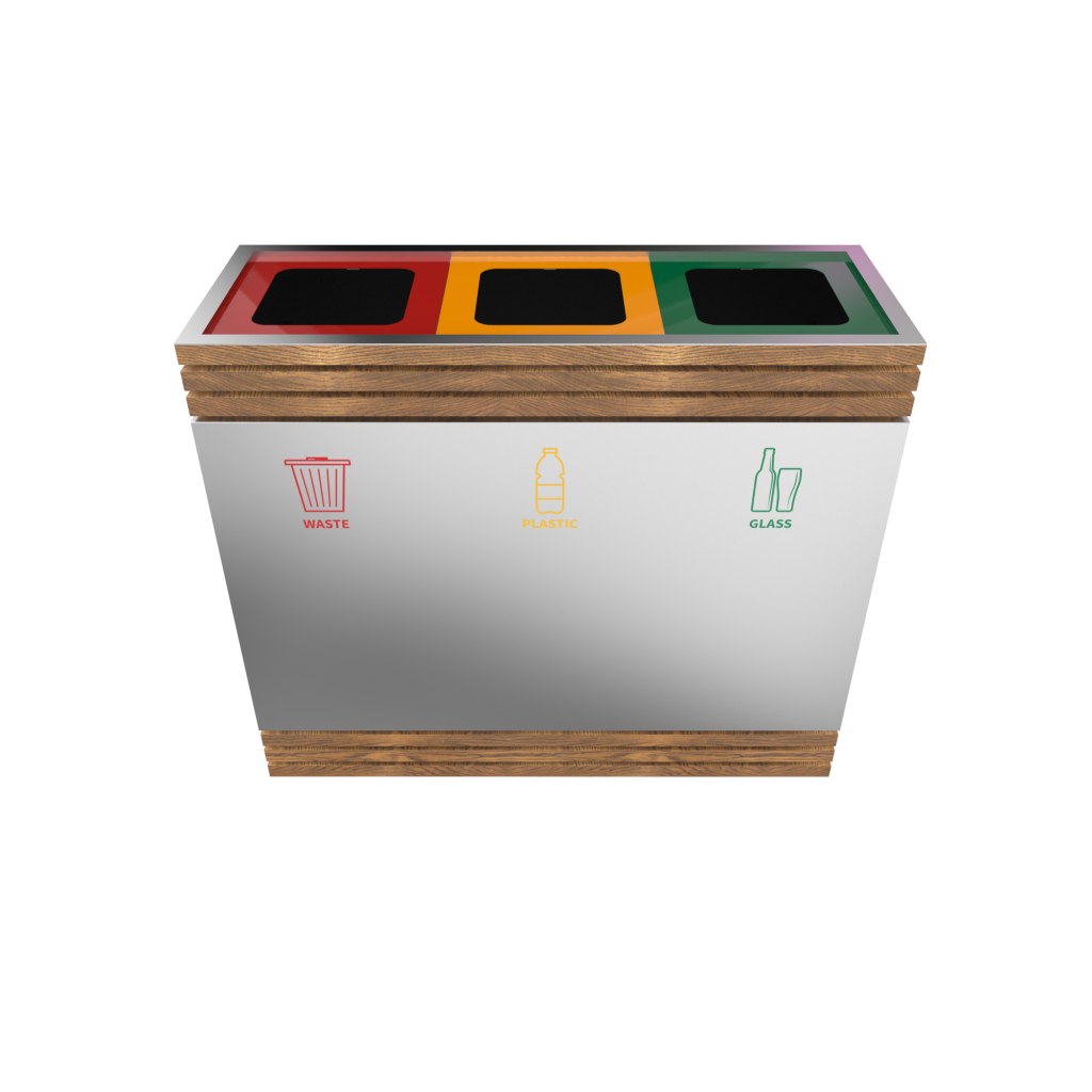 Modern design recycling bins - BINSIGNIA