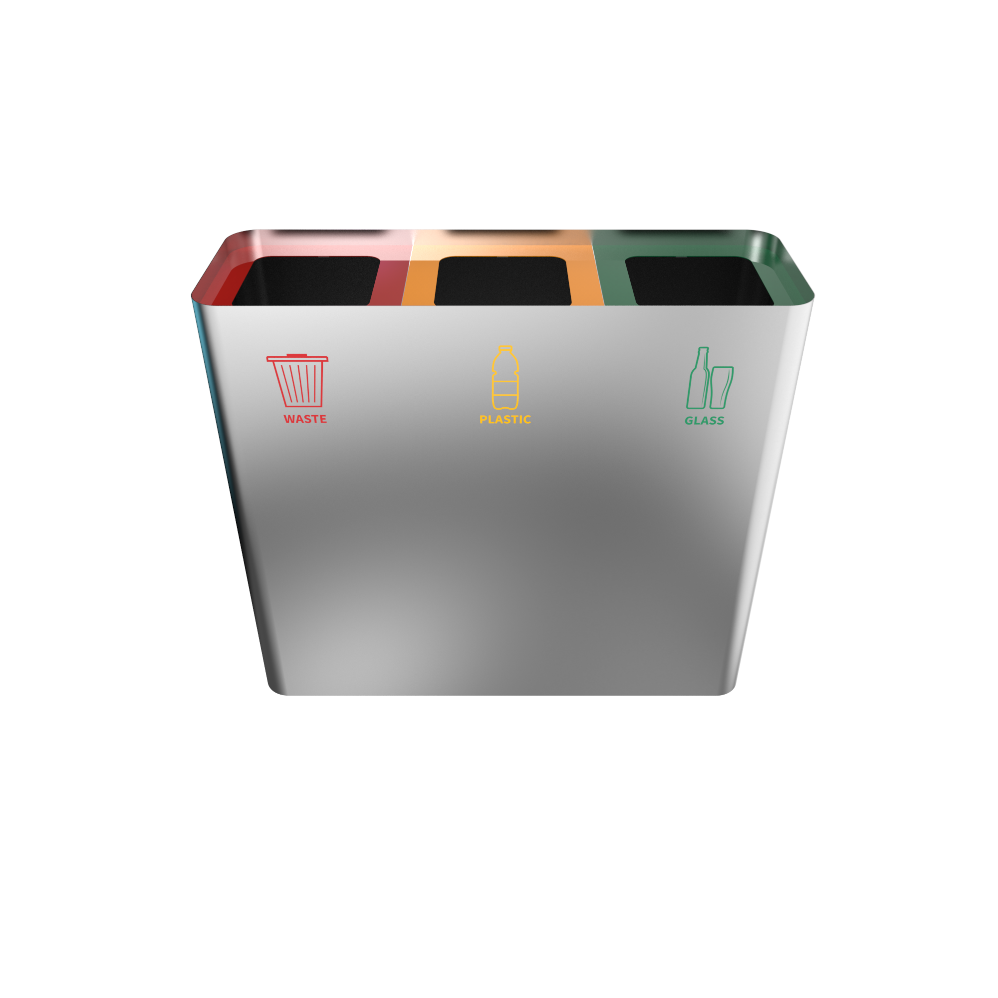 Modern design recycling bins - BINSIGNIA