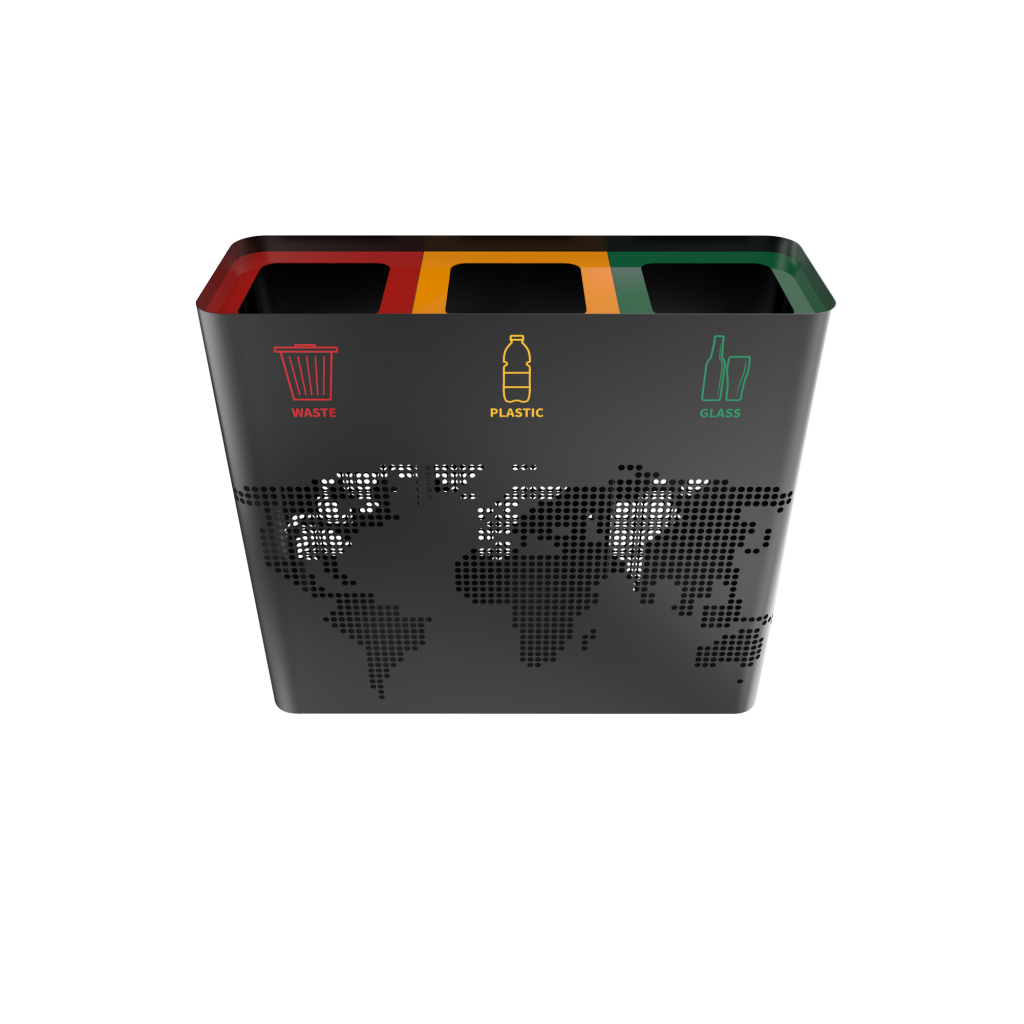 Modern design recycling bins - BINSIGNIA