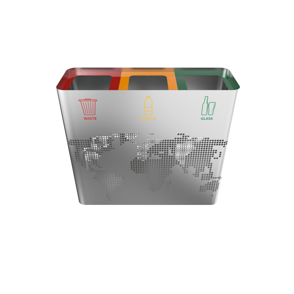 Modern design recycling bins - BINSIGNIA
