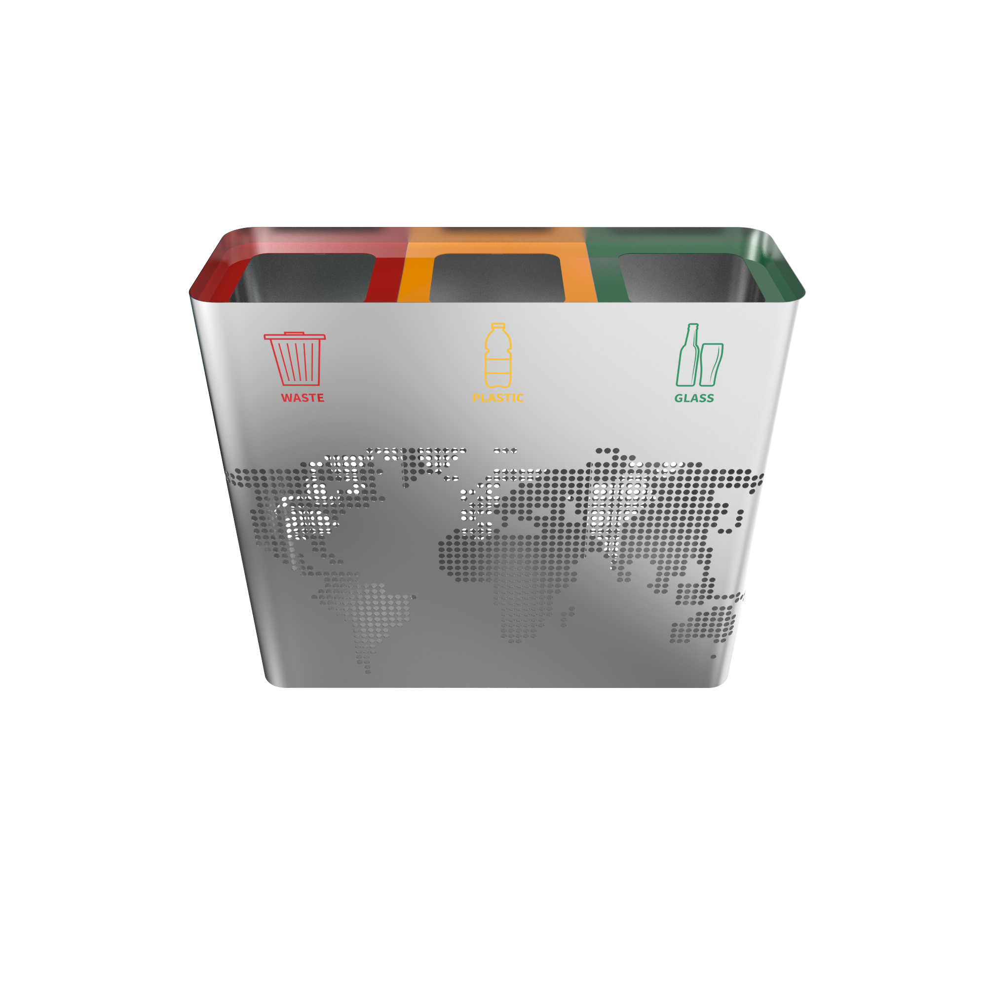 Modern design recycling bins - BINSIGNIA