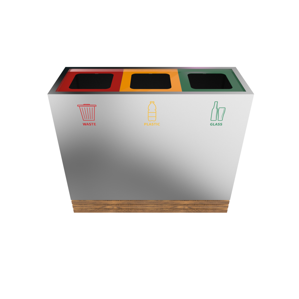 Modern design recycling bins - BINSIGNIA
