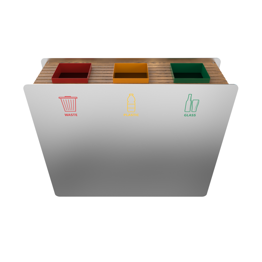 Modern design recycling bins - BINSIGNIA
