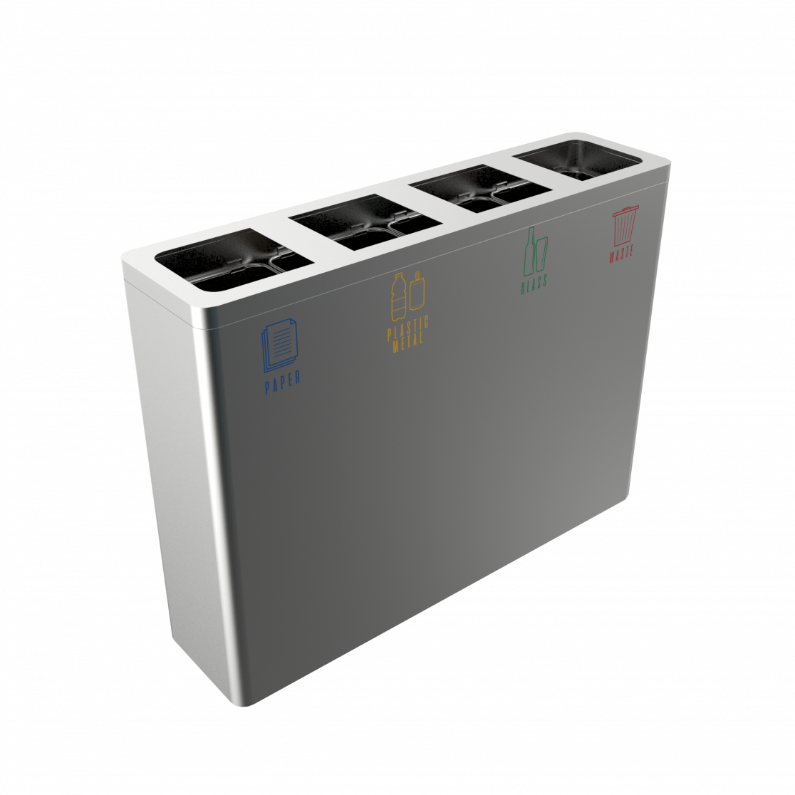Modern design recycling bins - BINSIGNIA