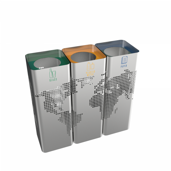 Modern design recycling bins - BINSIGNIA