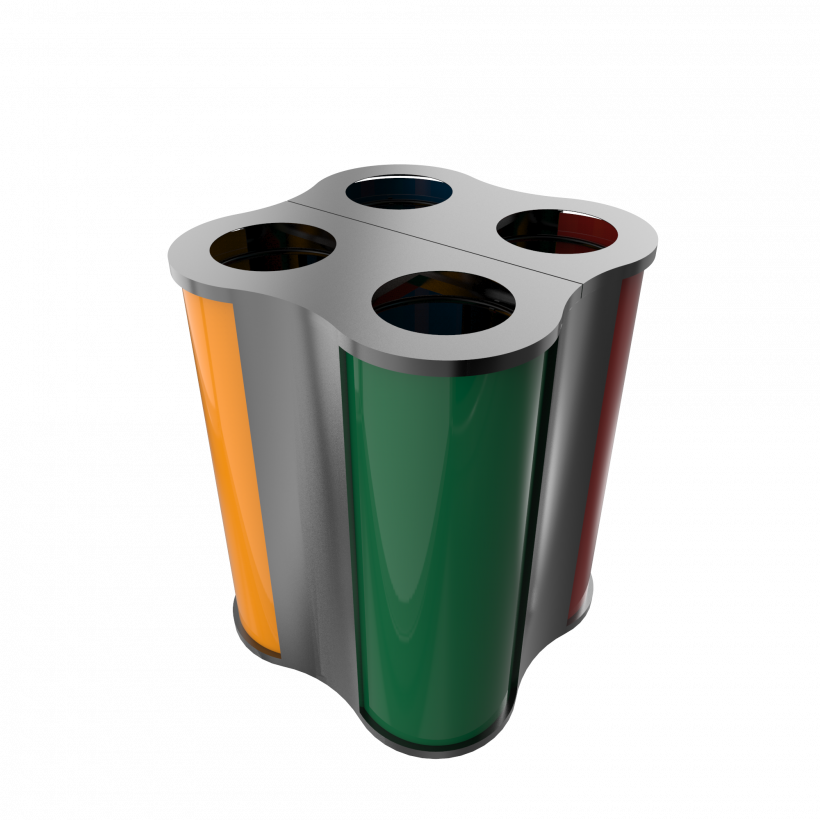 Modern design recycling bins - BINSIGNIA