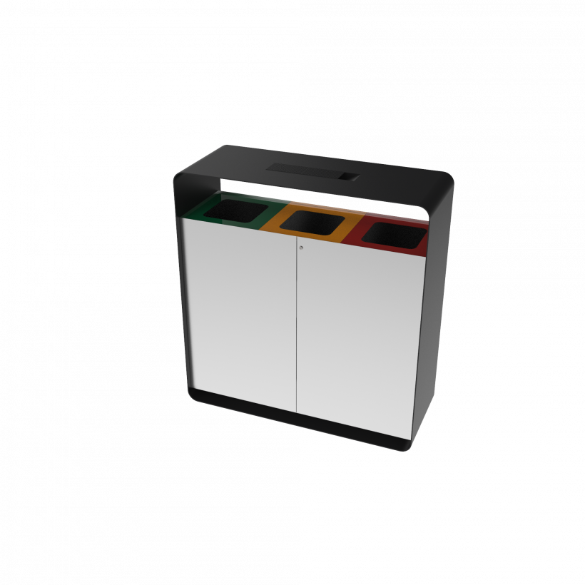 ARIZARO AT SST attractive design stainless steel waste bins with ...